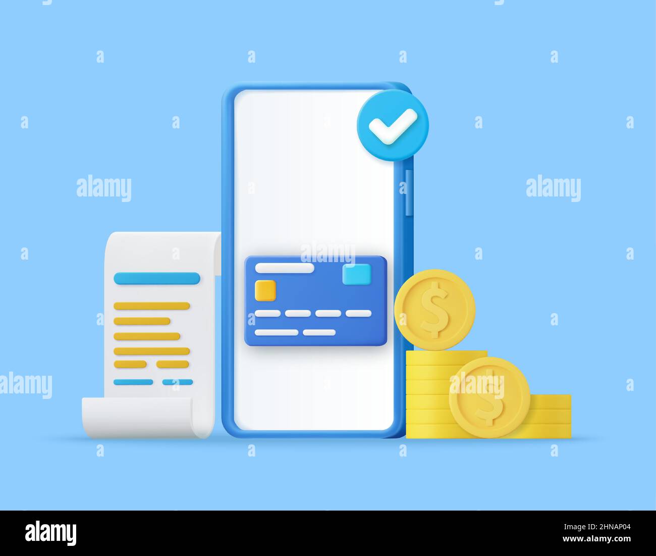 Mobile transaction voucher hi-res stock photography and images - Alamy