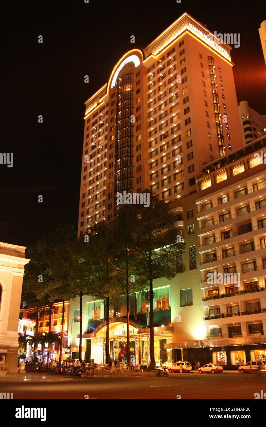 street and modern buildings in saigon in vietnam Stock Photo - Alamy
