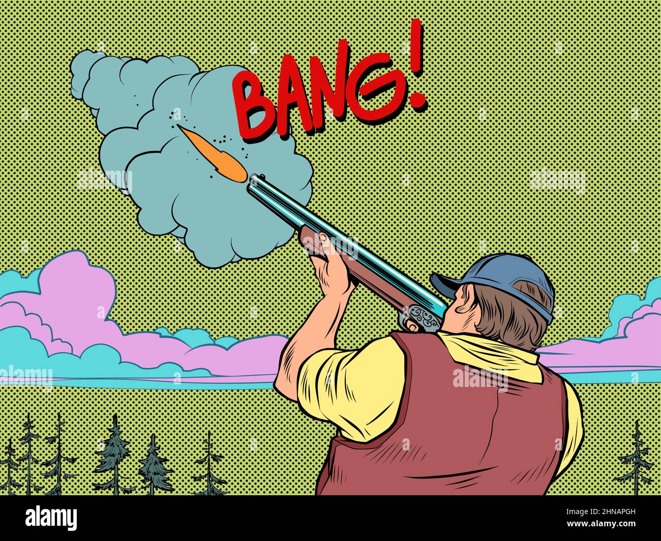 Watching hunt Stock Vector Images - Alamy