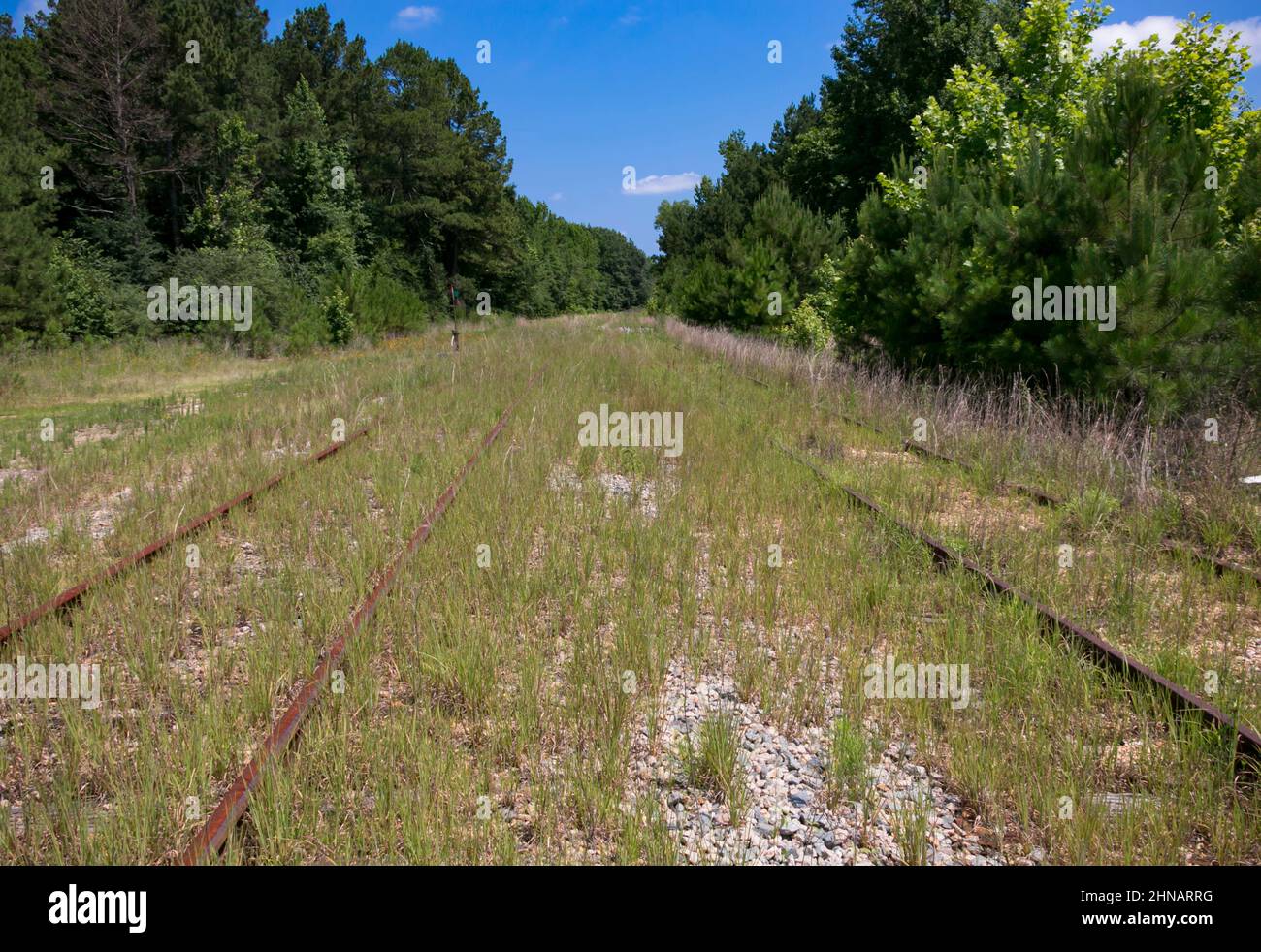 Abandoned Rail Tracks (2 Stock Photo - Alamy