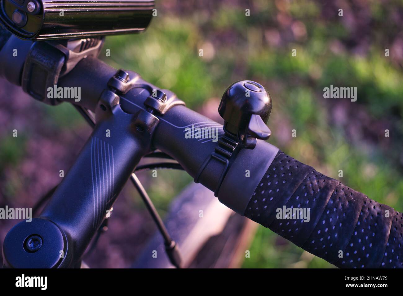 Cycling handlebars hi-res stock photography and images - Alamy