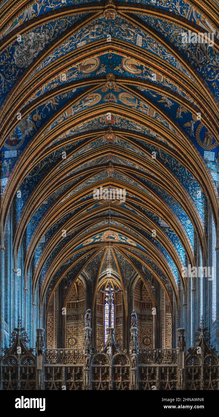 Albi cathedral interior hi-res stock photography and images - Alamy