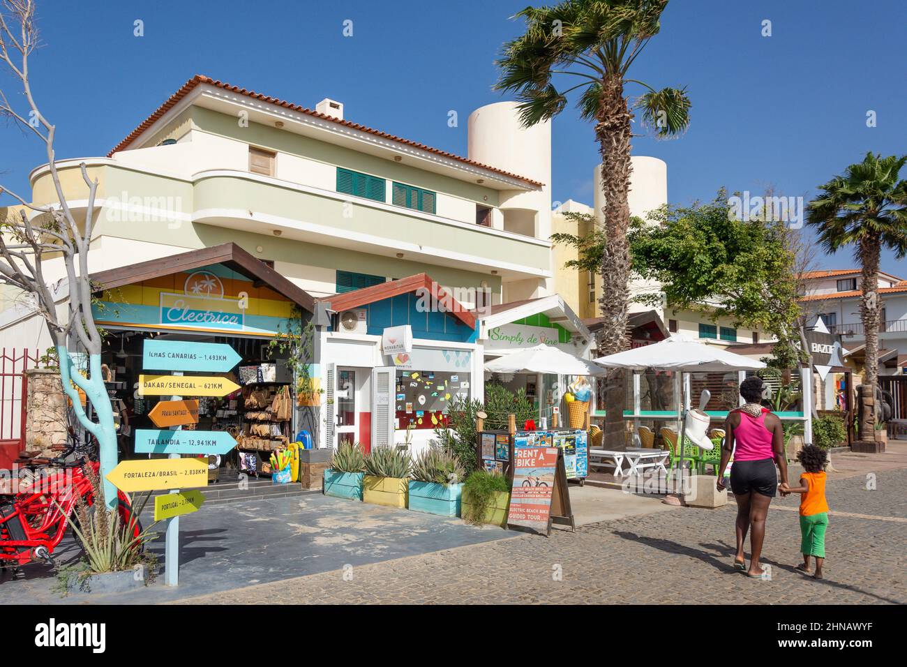 Cape verde santa maria hi-res stock photography and images - Alamy