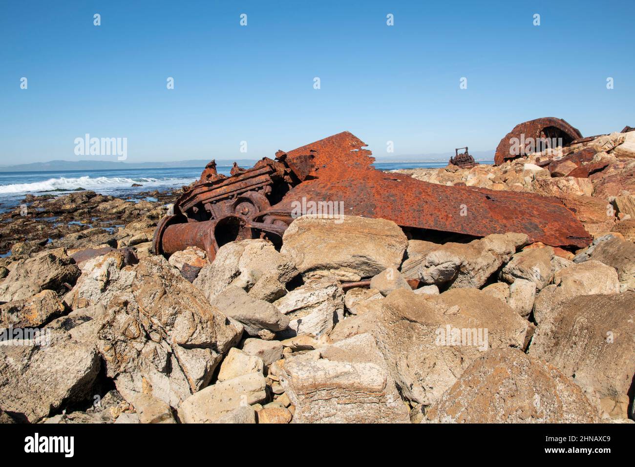 The SS Dominator ran ashore in 1961 near Rancho Palos Verdes in ...