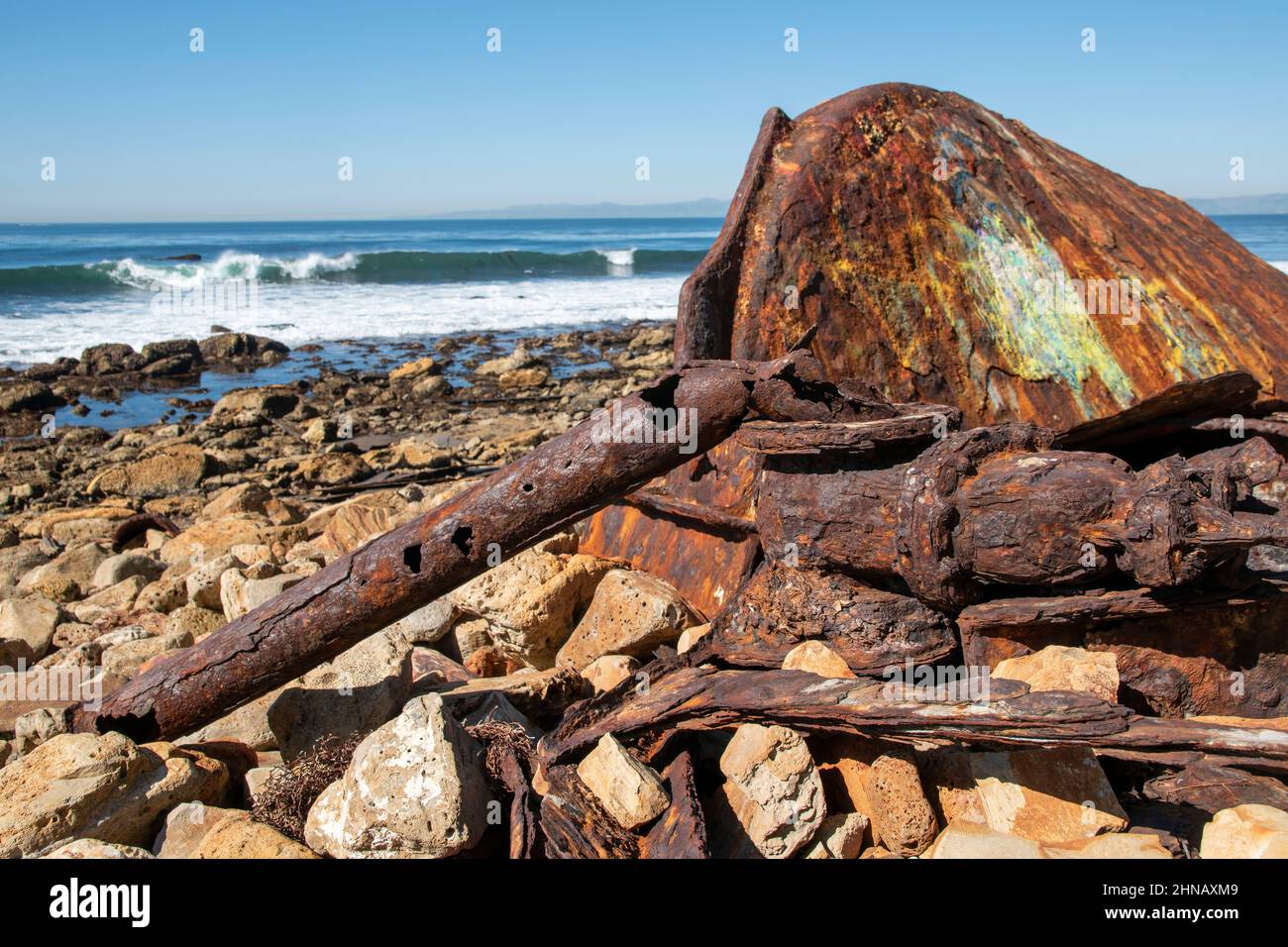 The SS Dominator ran ashore in 1961 near Rancho Palos Verdes in ...