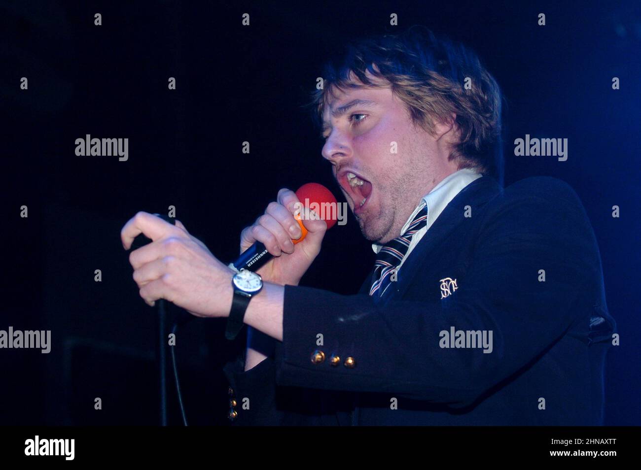 Milan Italy 2005-11-15 : Live concert of the band Kaiser Chiefs at the ...