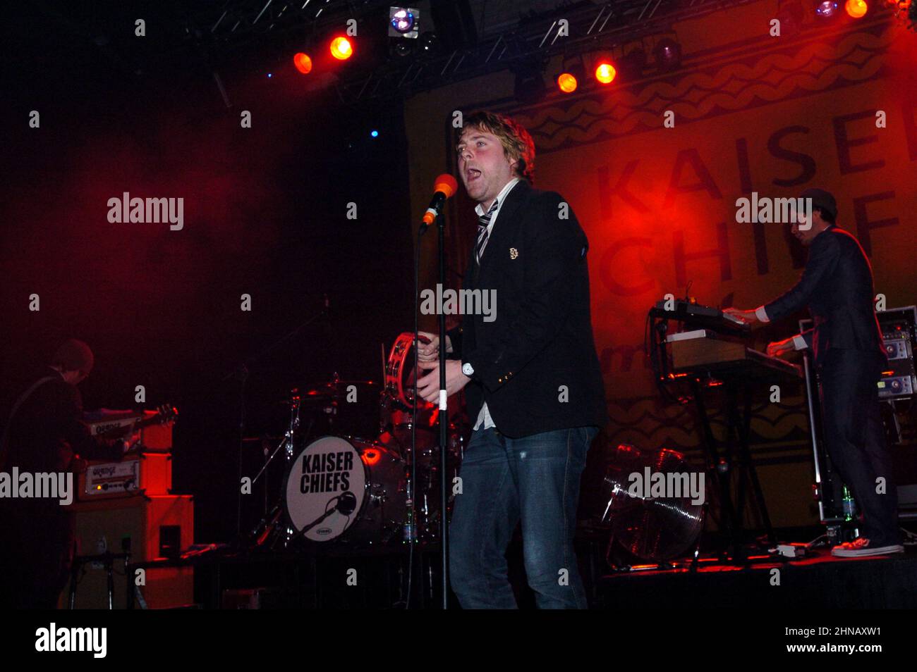Milan Italy 2005-11-15 : Live concert of the band Kaiser Chiefs at the ...