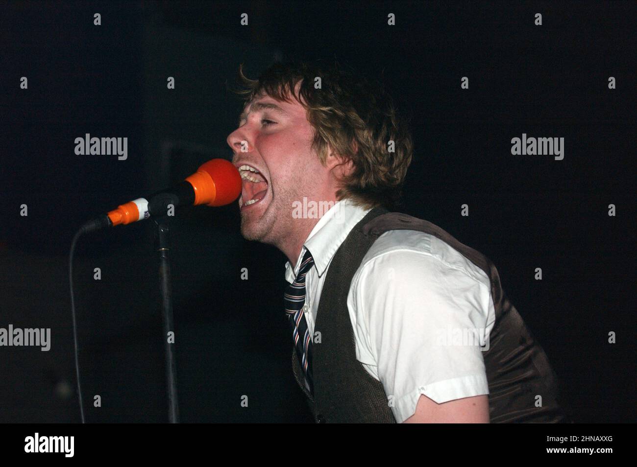 Milan Italy 2005-11-15 : Live concert of the band Kaiser Chiefs at the ...