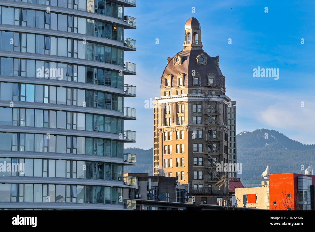 The Sun Tower, a 17 storey, Beaux-Arts style office building, downtown ...