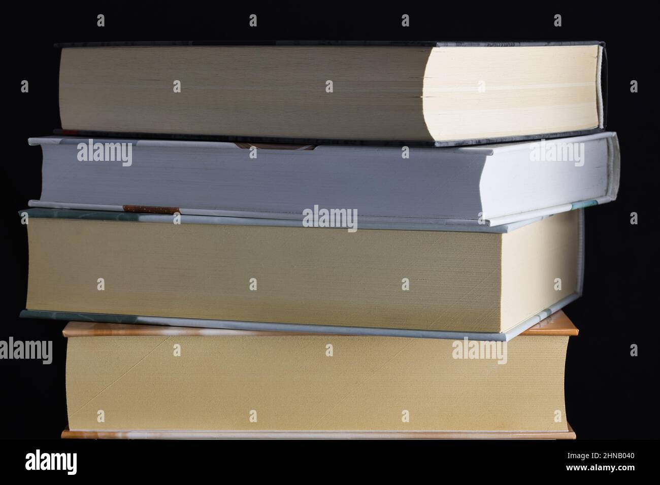 Books from side hi-res stock photography and images - Alamy