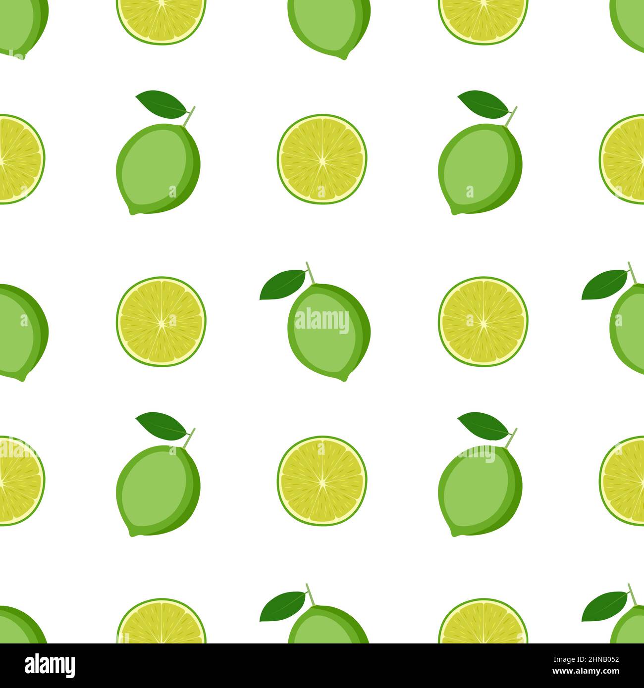 Bright seamless pattern with limes, vector illustration Stock Vector ...