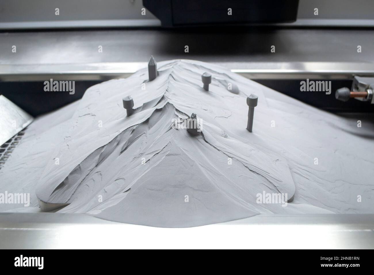 3d printed metal model close hi-res stock photography and images - Alamy