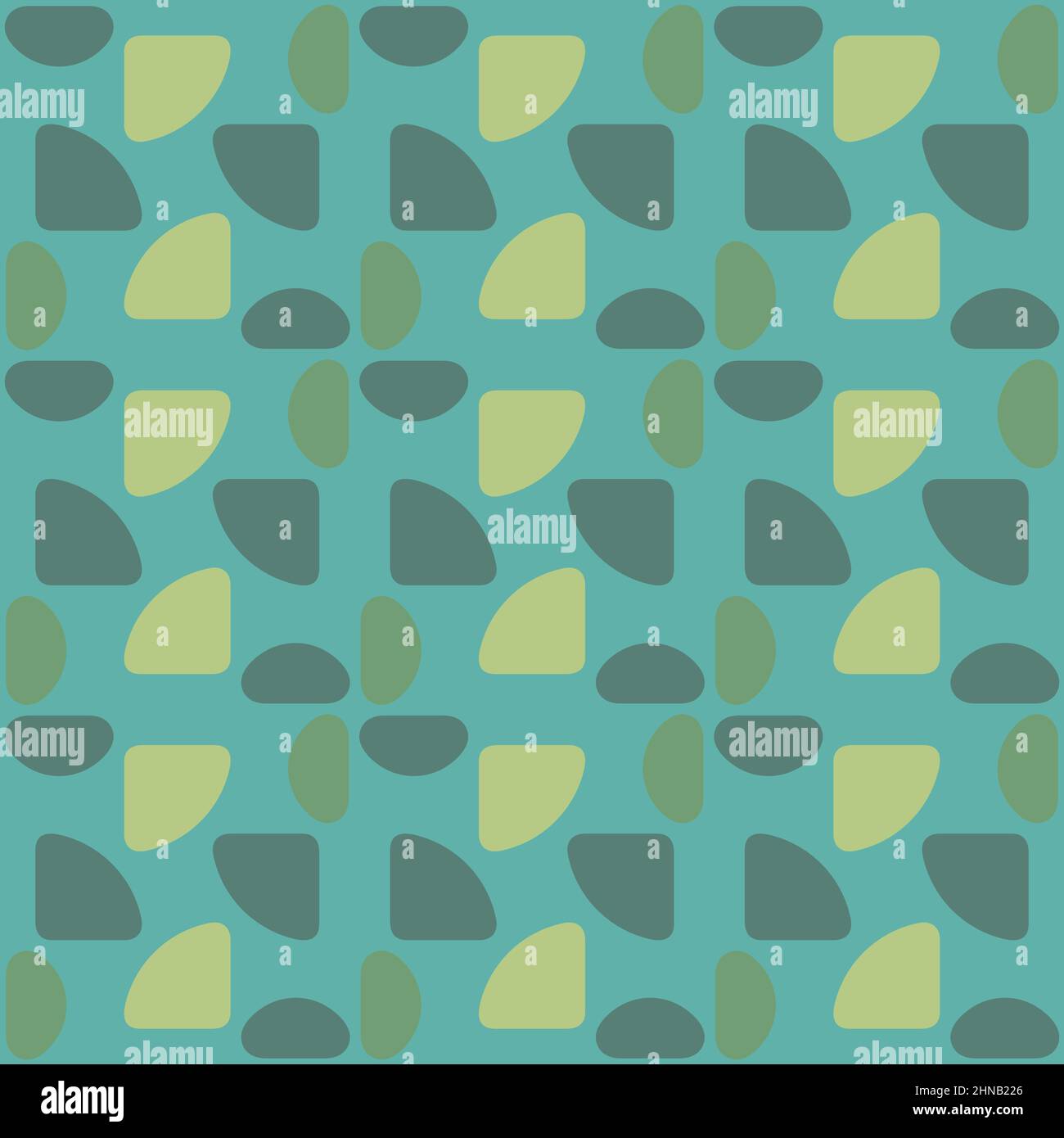 Simple semicircular geometric shapes will decorate any surface or thing ...