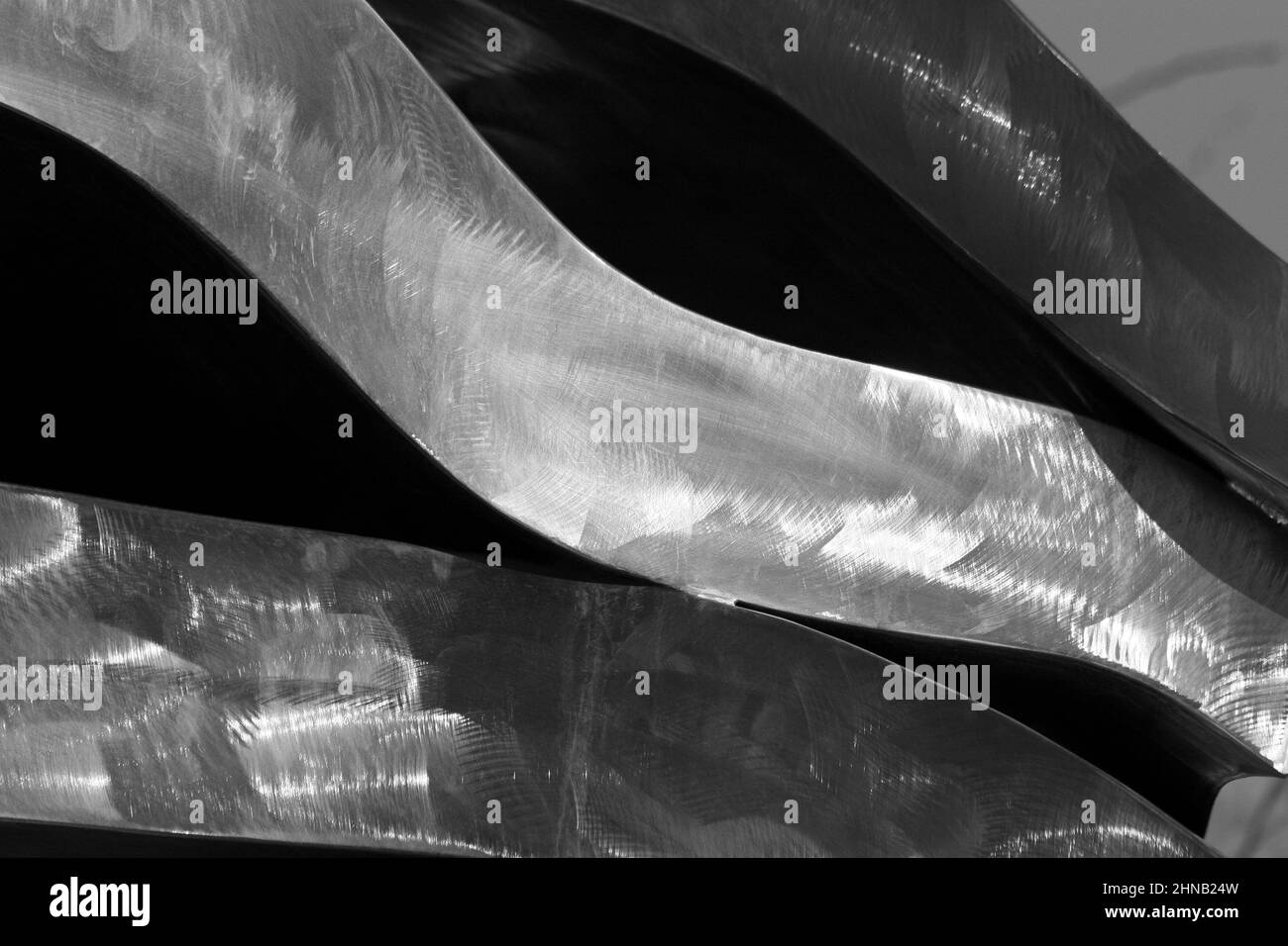 Abstract metallic structure flowing hi-res stock photography and images ...