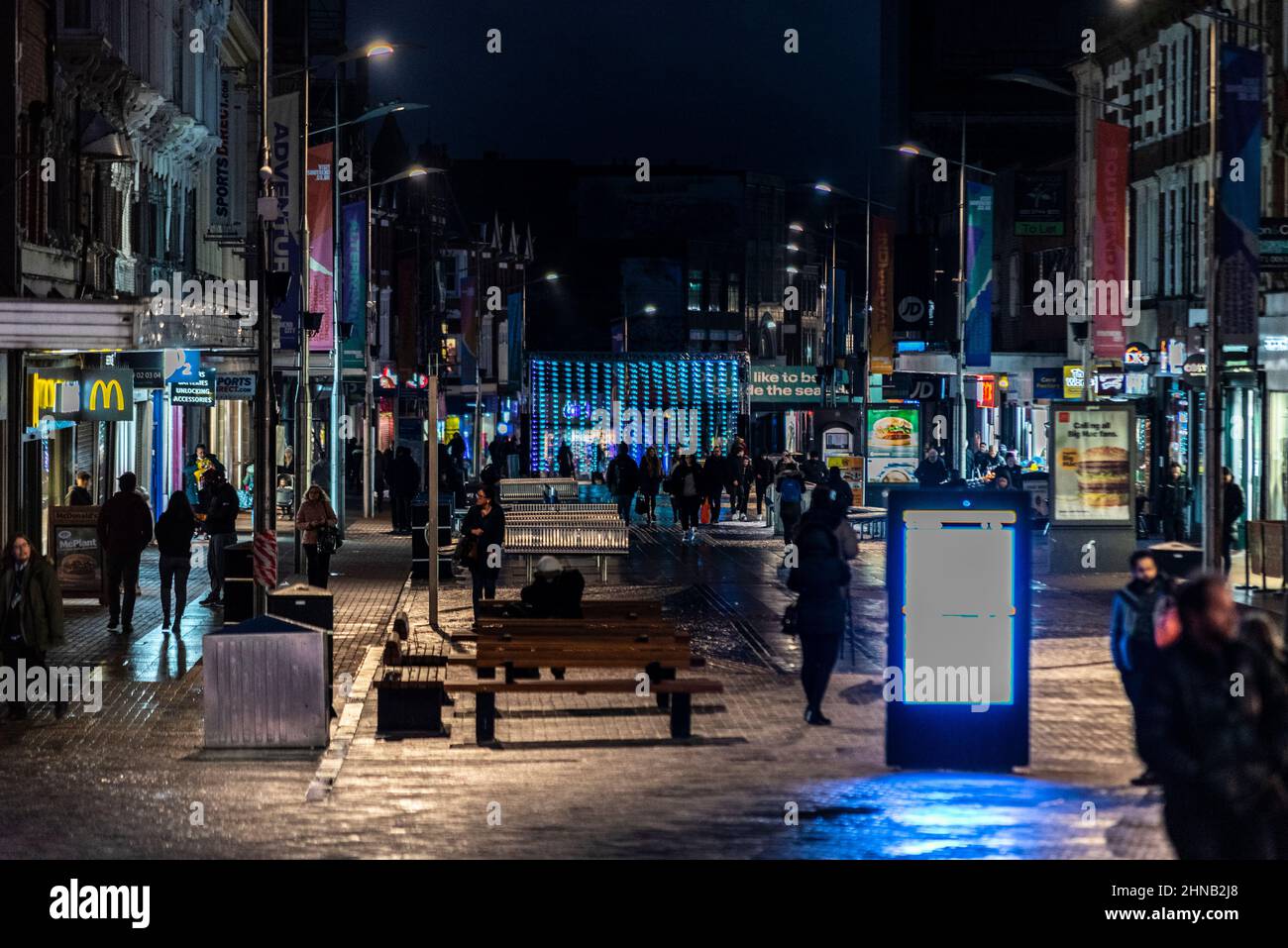 LuminoCity illumination art installation in High Street, Southend on ...