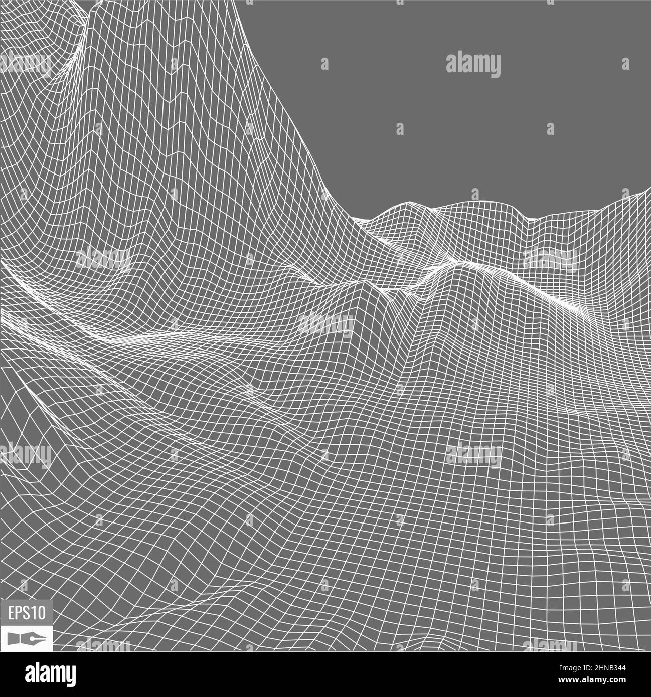 View form hill on Stock Vector Images - Alamy
