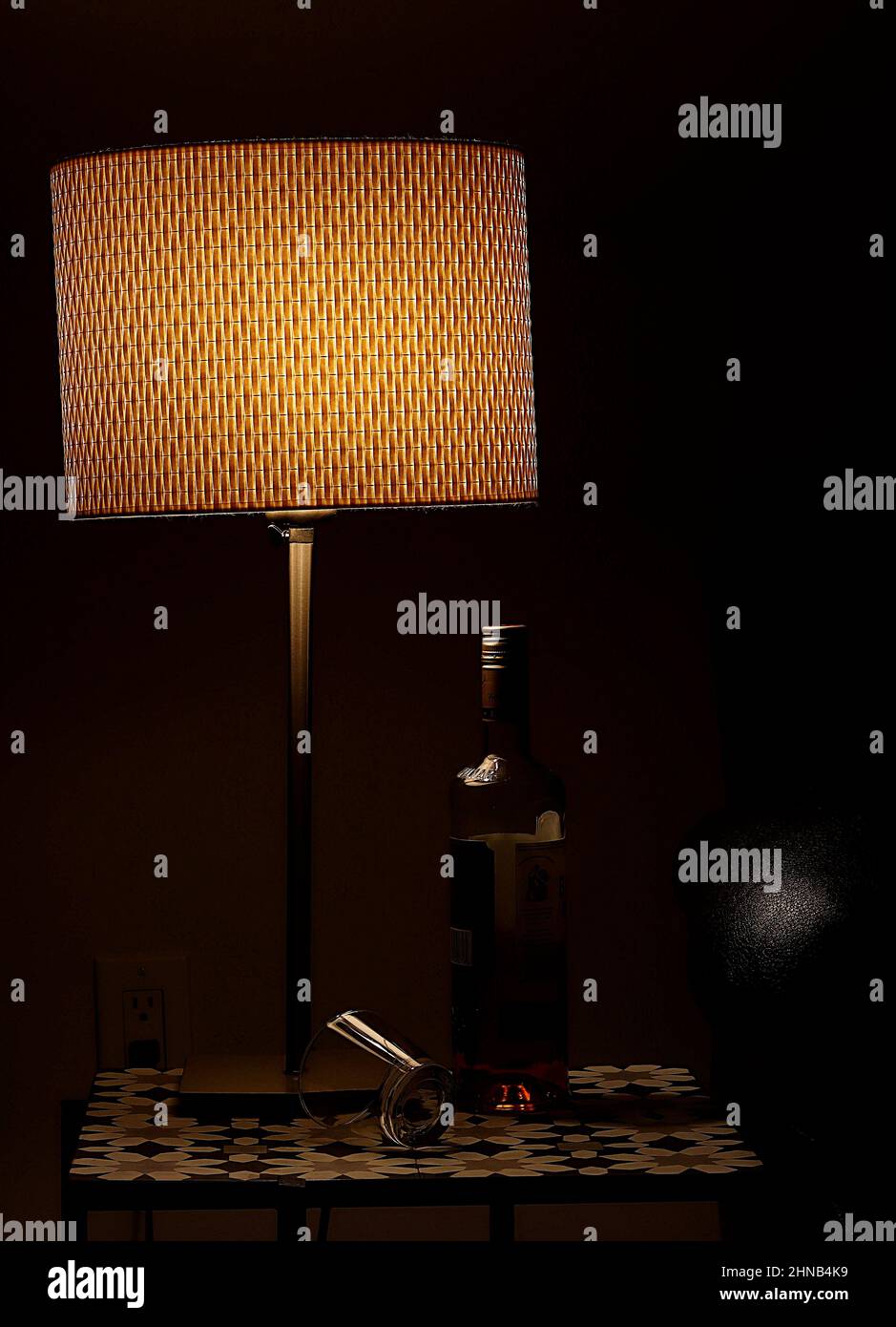 Woman office night interior hi-res stock photography and images - Alamy