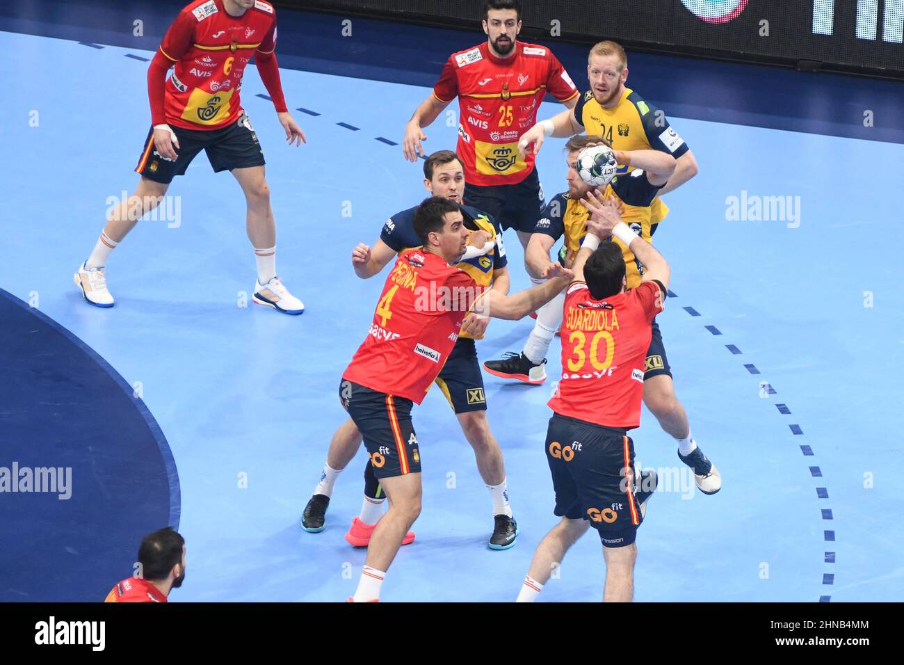 Albin lagergren handball hi-res stock photography and images - Alamy