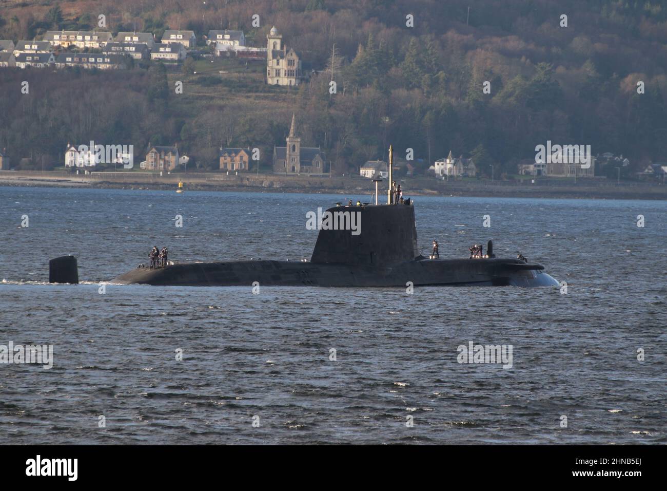 HMS Audacious (S122), an Astute-class submarine operated by the Royal ...