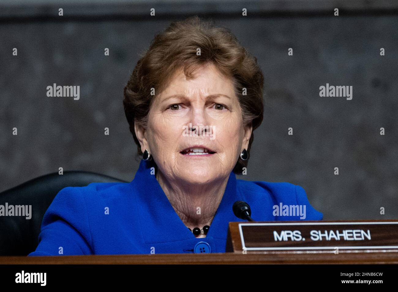 February 15, 2022 - Washington, DC, United States: U.S. Senator Jeanne ...