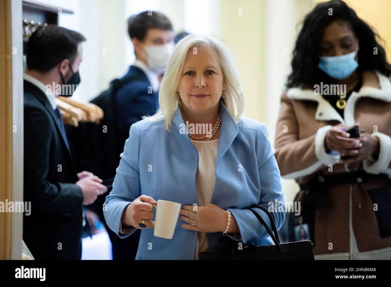 United States Senator Kirsten Gillibrand, a Democrat from New York ...