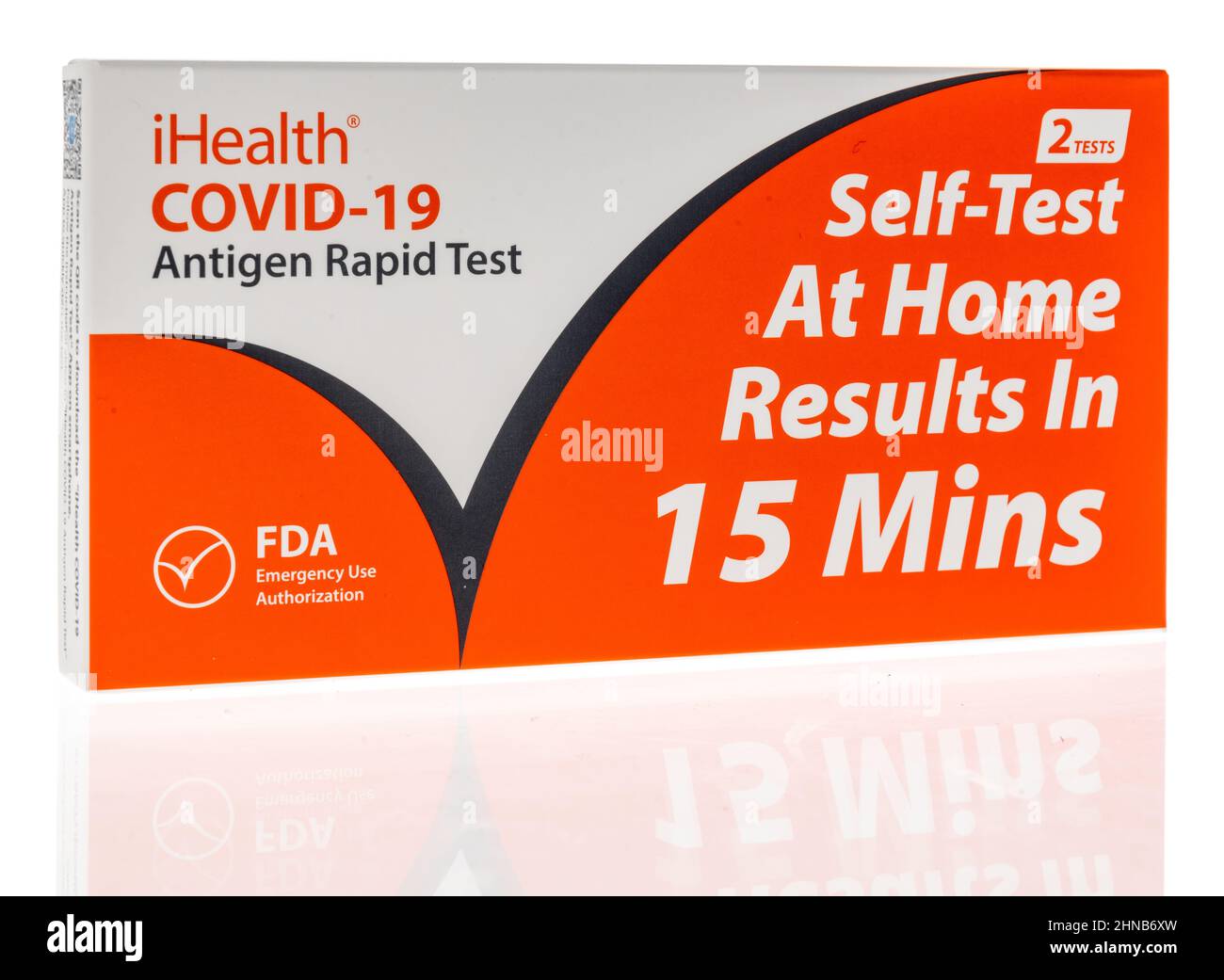 Covid test delivered by usps hi-res stock photography and images - Alamy