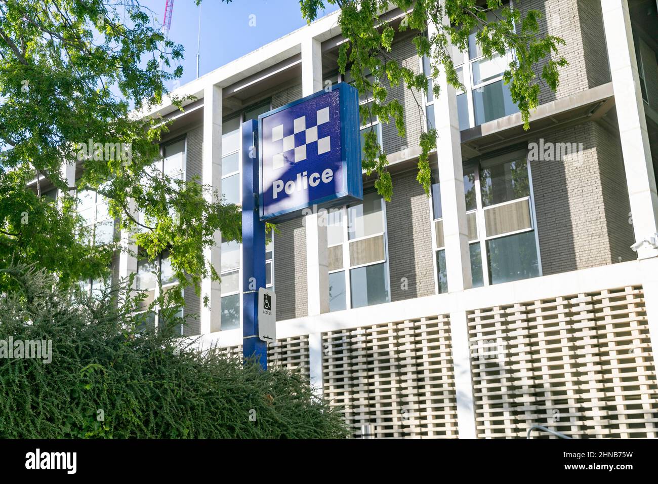 Australian Federal Police AFP office in Canberra city centre,ACT ...