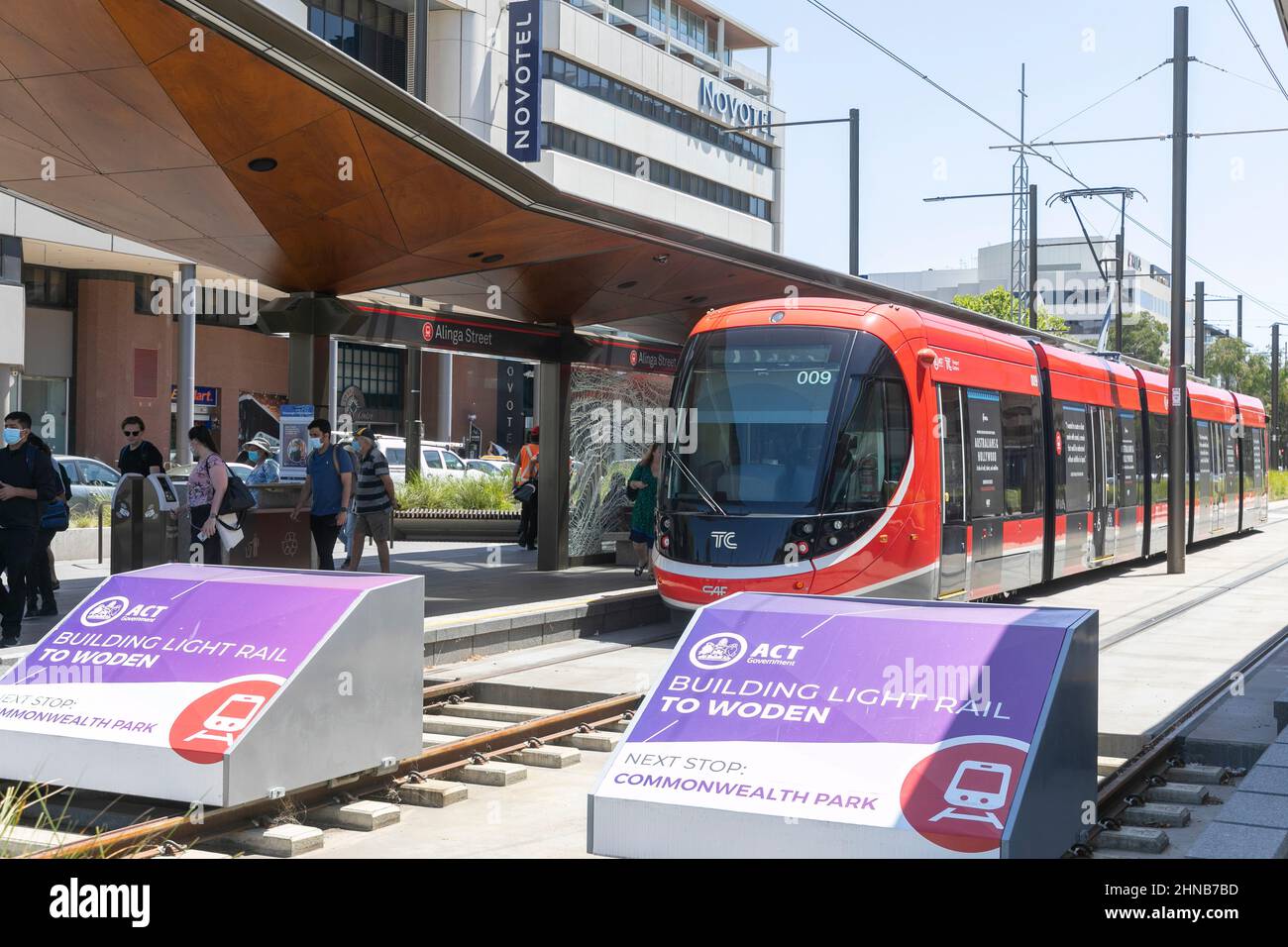 Canberra light rail hi-res stock photography and images - Alamy