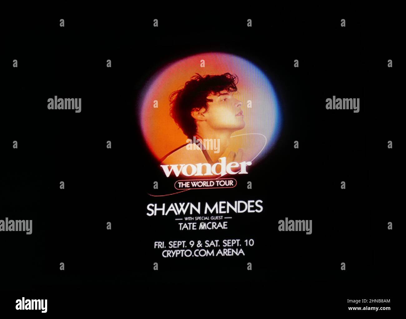 Los Angeles, California, USA 12th February 2022 Shawn Mendes The Wonder ...
