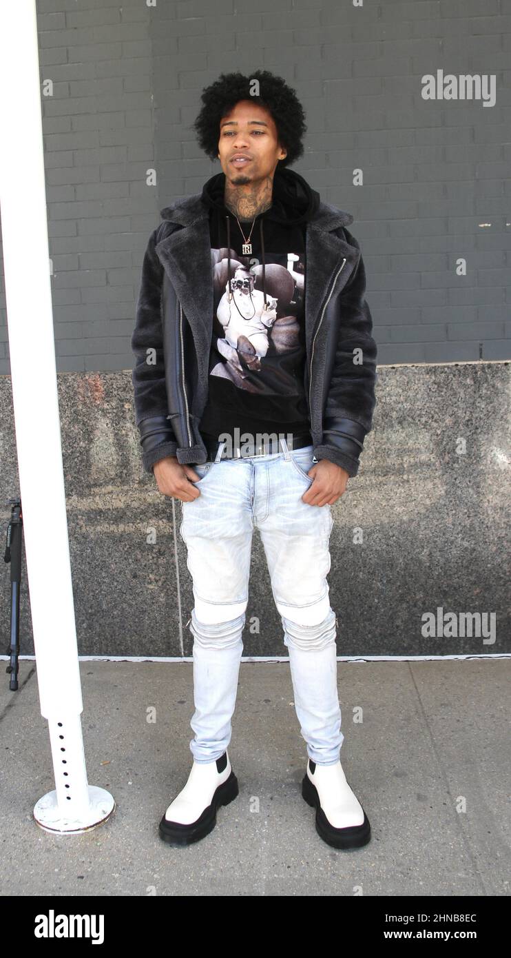 New York, USA. 15th Feb, 2022. (NEW) Fashion Model during NYFW FW 22 ...