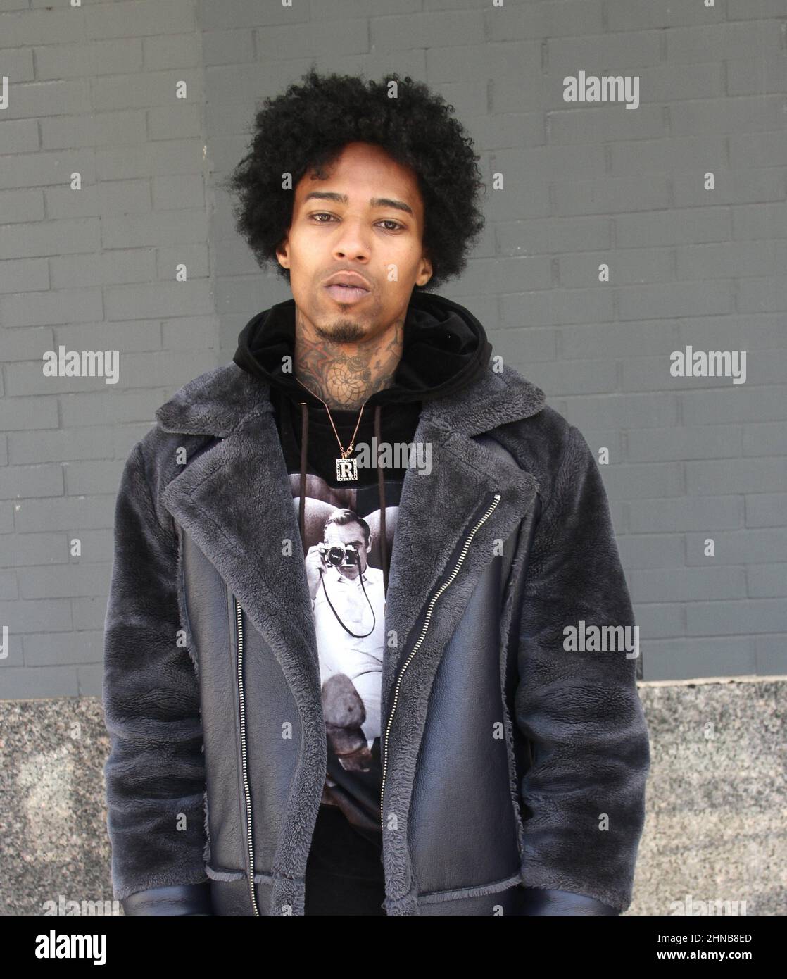 New York, USA. 15th Feb, 2022. (NEW) Fashion Model during NYFW FW 22 ...