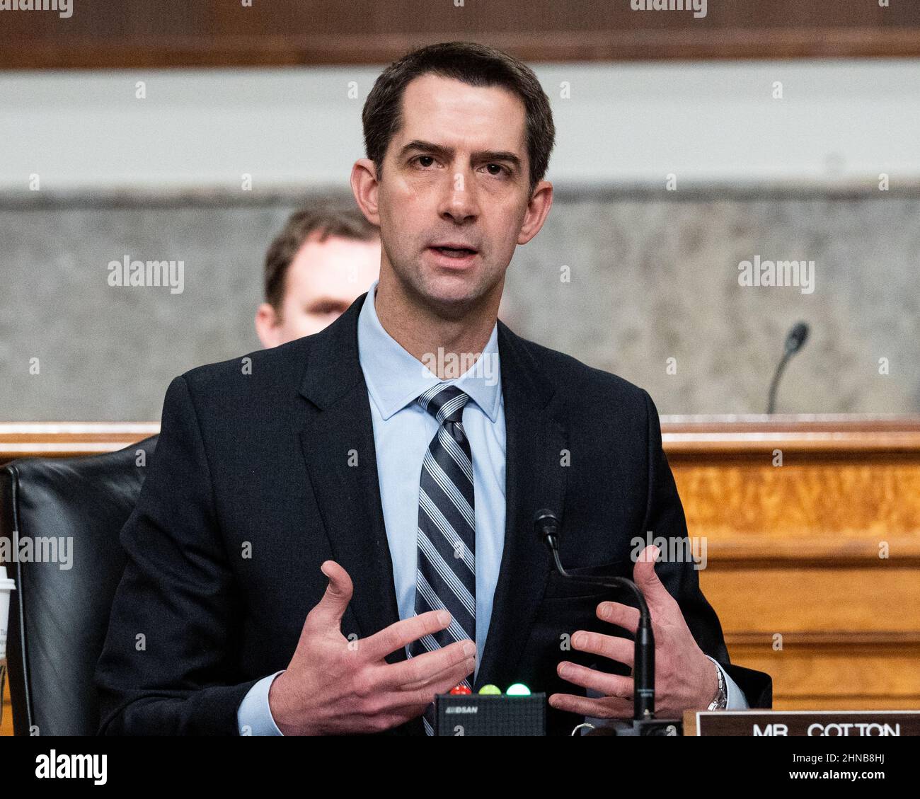 Washington, United States. 15th Feb, 2022. U.S. Senator, Tom Cotton (R ...