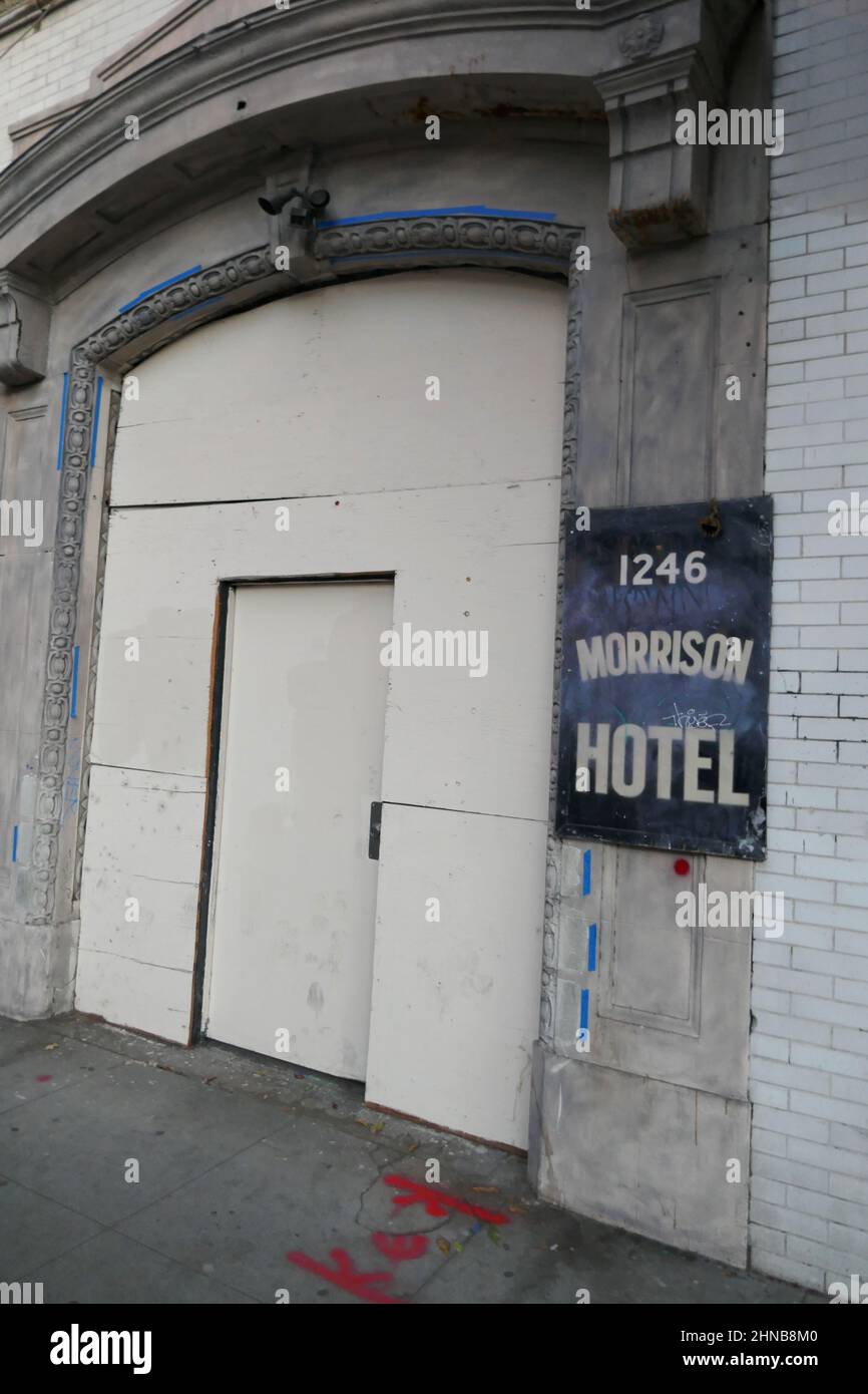 Los Angeles, California, USA 12th February 2022 Morrison Hotel on ...