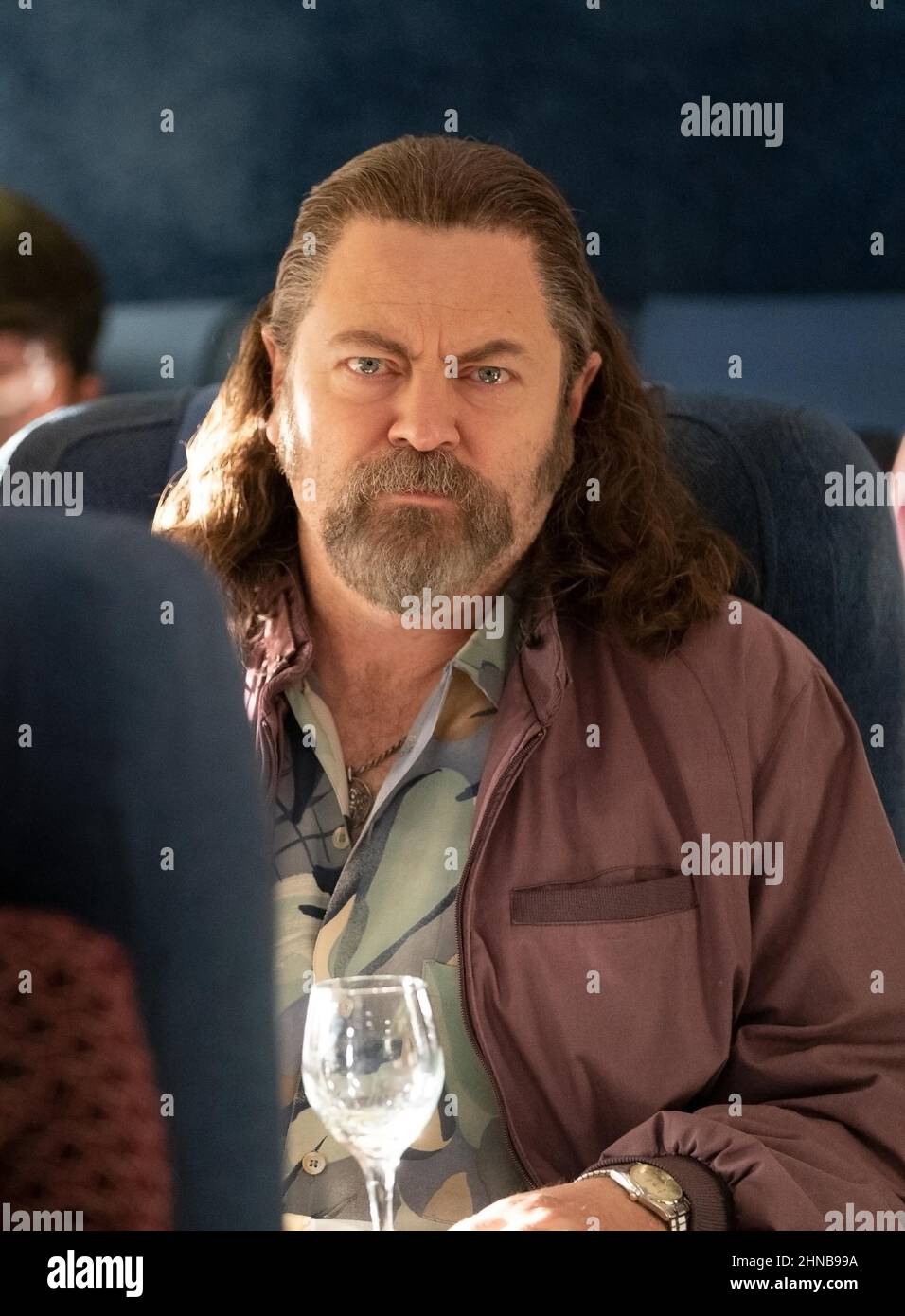 Nick Offerman, "Pam & Tommy". Photo credit: Erin Simkin/ Hulu Stock ...