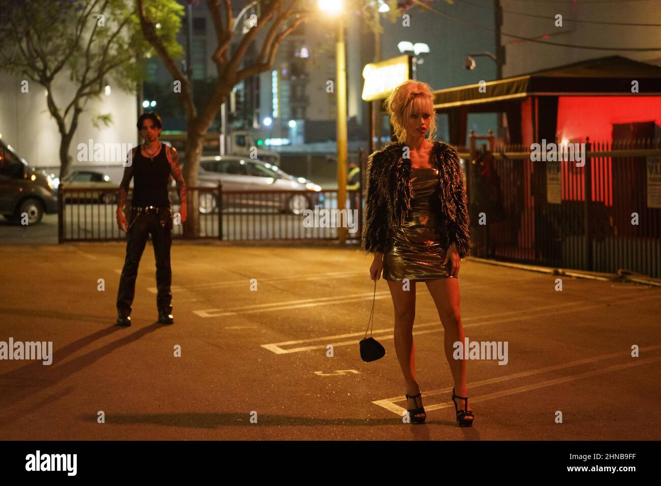 Pam and tommy lily james hi-res stock photography and images - Alamy