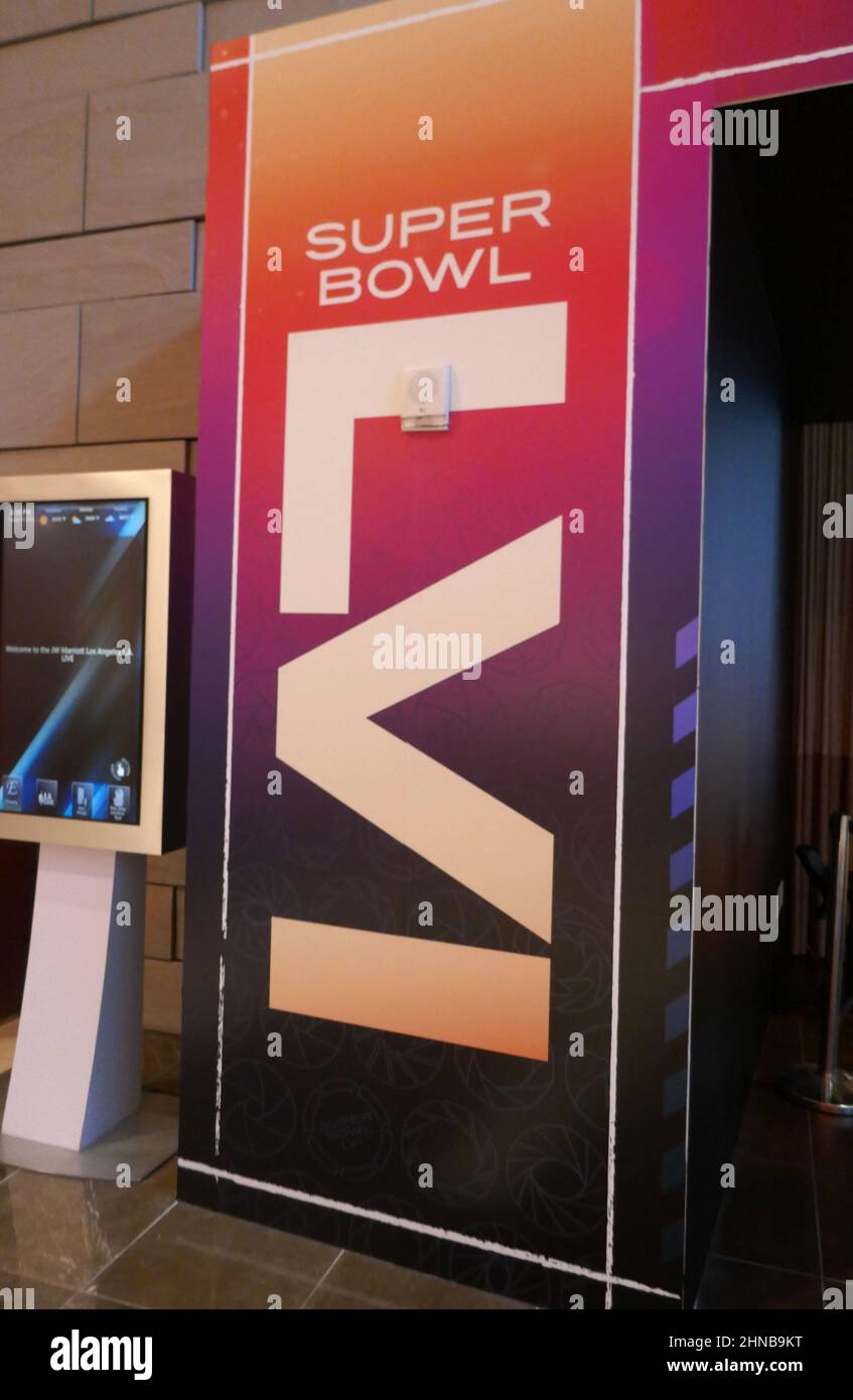 Los Angeles, California, USA 12th February 2022 Superbowl LVI at LA ...