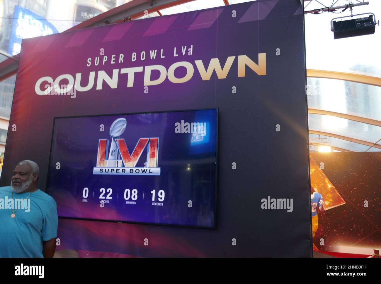 Los Angeles, California, USA 12th February 2022 La Live on February 12 ...