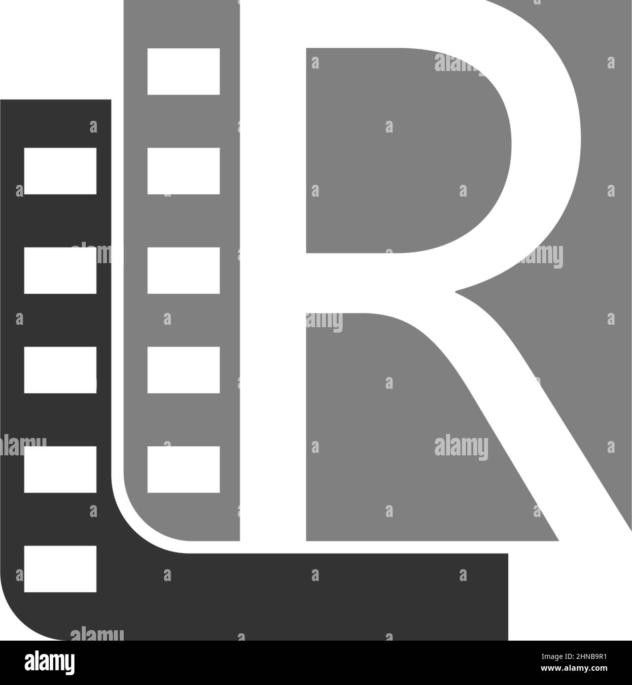 Illustration film strip alphabet letter hi-res stock photography and ...