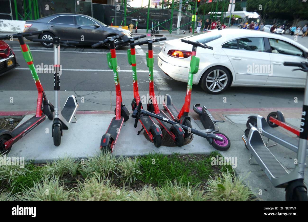 Los Angeles, California, USA 12th February 2022 Scooters at Crypto.com ...