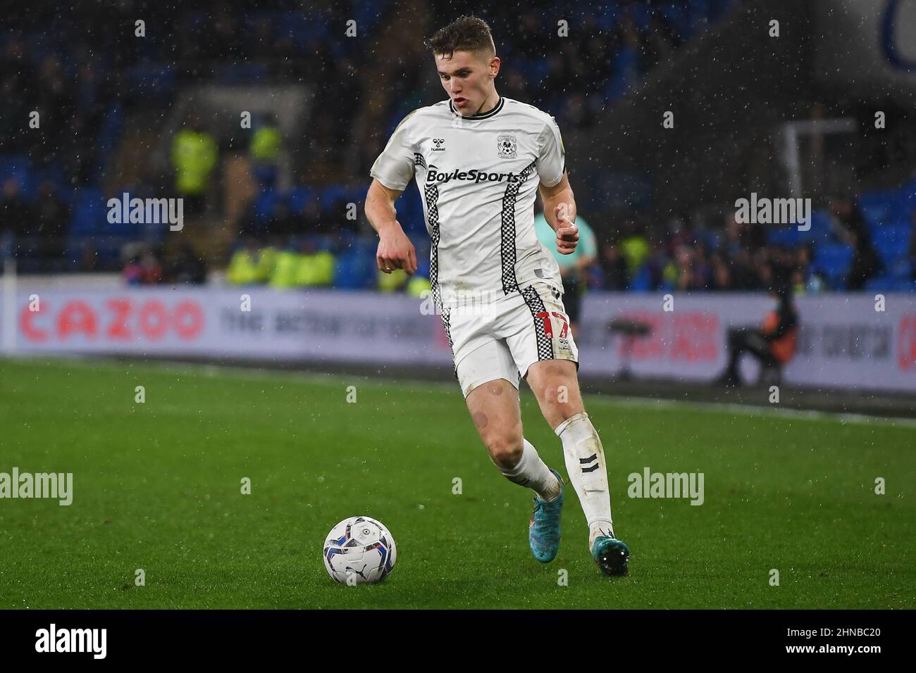 Viktor Gyokeres #17 of Coventry City in action during the game Stock ...