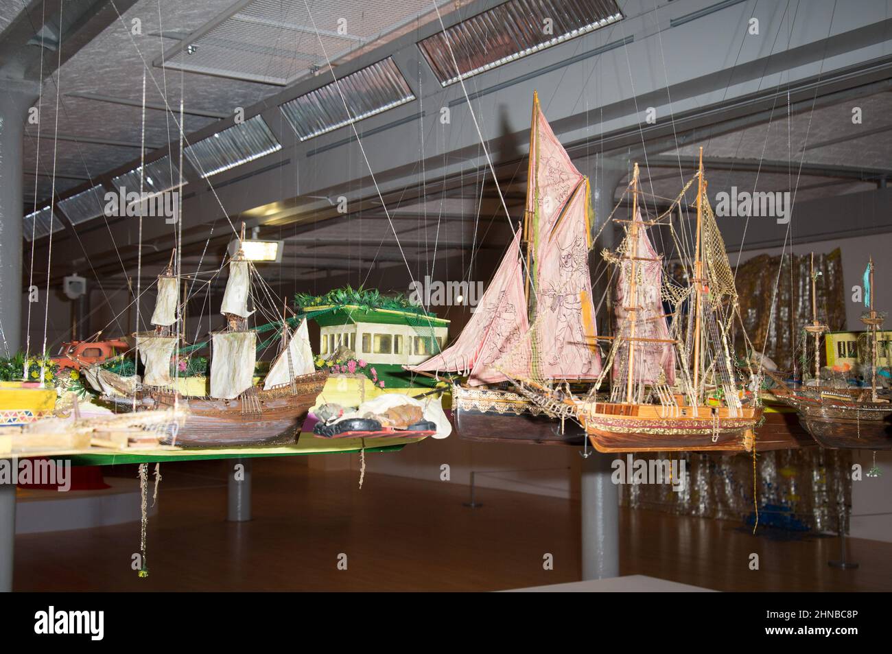 Hew Locke’s Armada 2019, an immersive large-scale installation made up ...