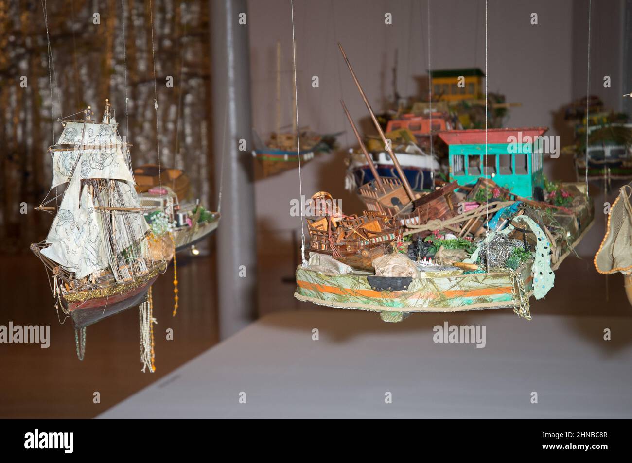 Hew Locke’s Armada 2019, an immersive large-scale installation made up ...