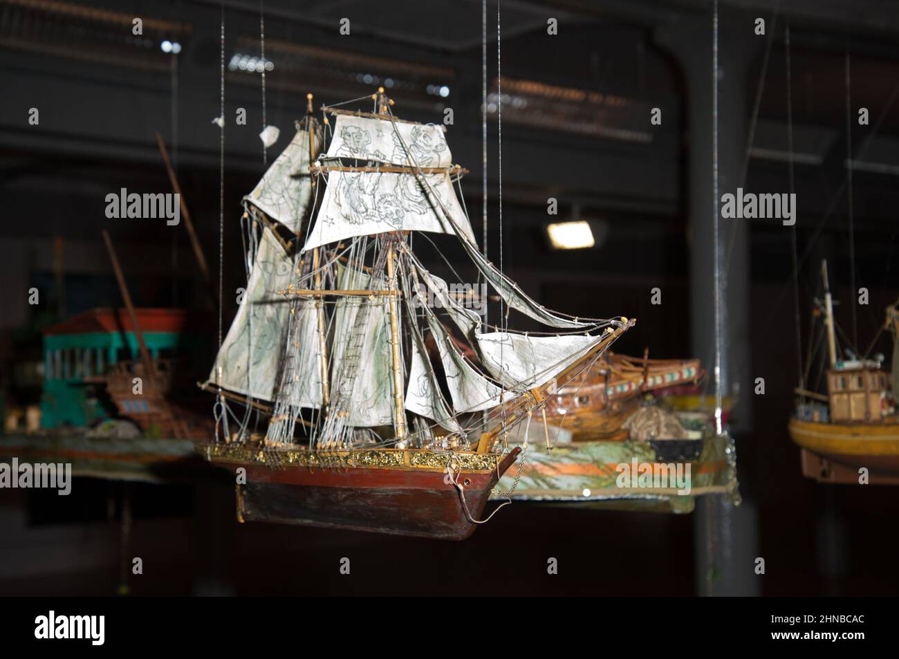 Hew Locke’s Armada 2019, an immersive large-scale installation made up ...