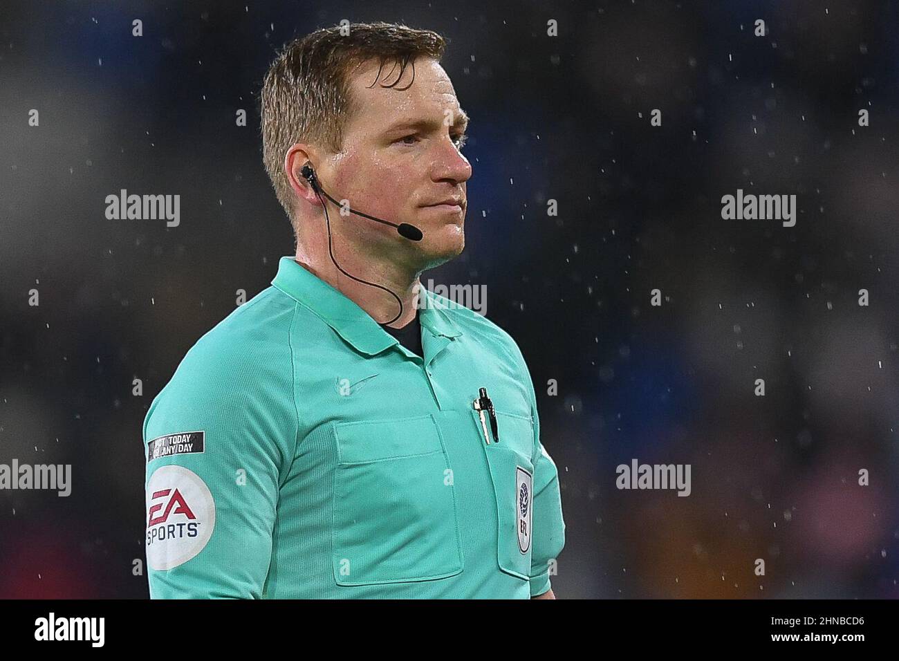 John Busby, referee during the game Stock Photo - Alamy