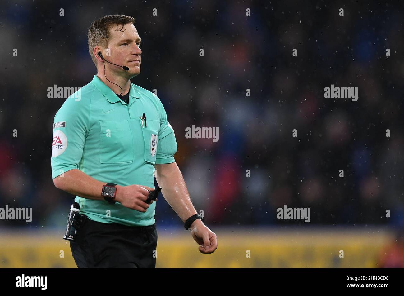 John Busby, referee during the game Stock Photo - Alamy