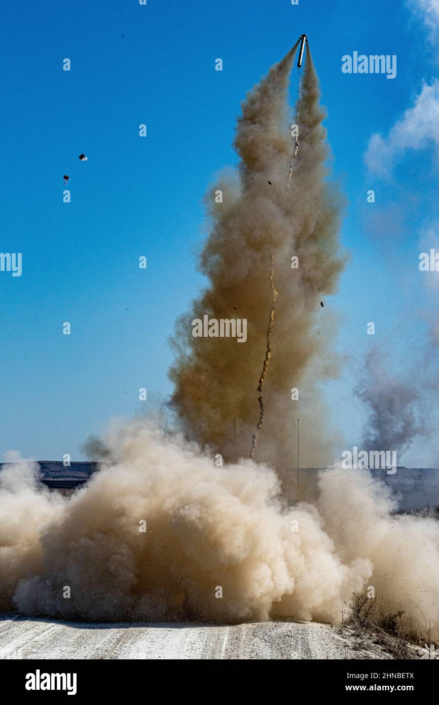 Mine clearing line charge hi-res stock photography and images - Alamy