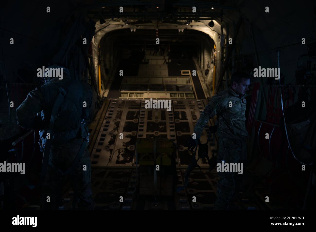 Staff. Sgt. Wesley Zech, left, and Staff Sgt. Mcarthur Posey ...