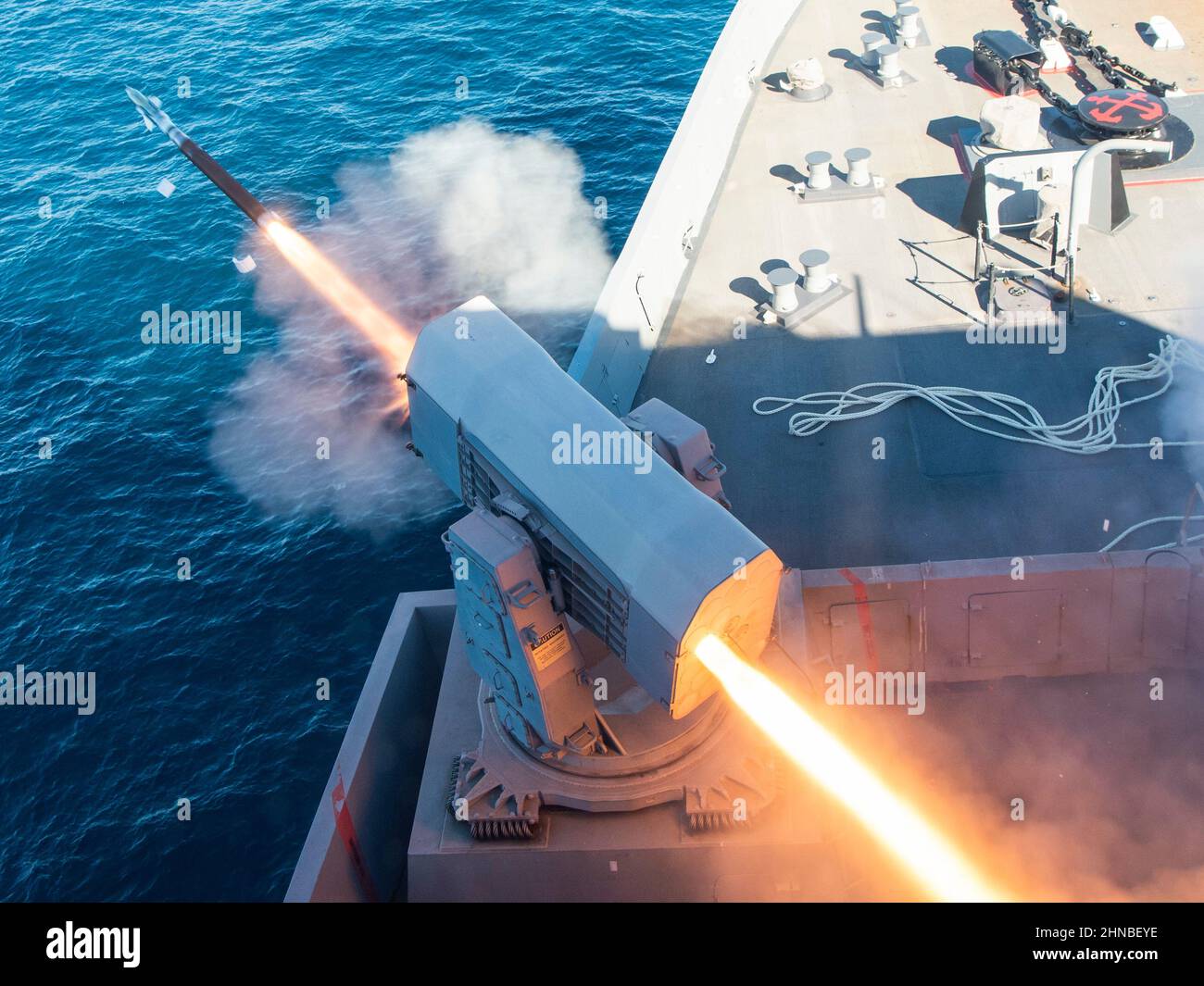 Rim 116 rolling airframe missile hi-res stock photography and images ...