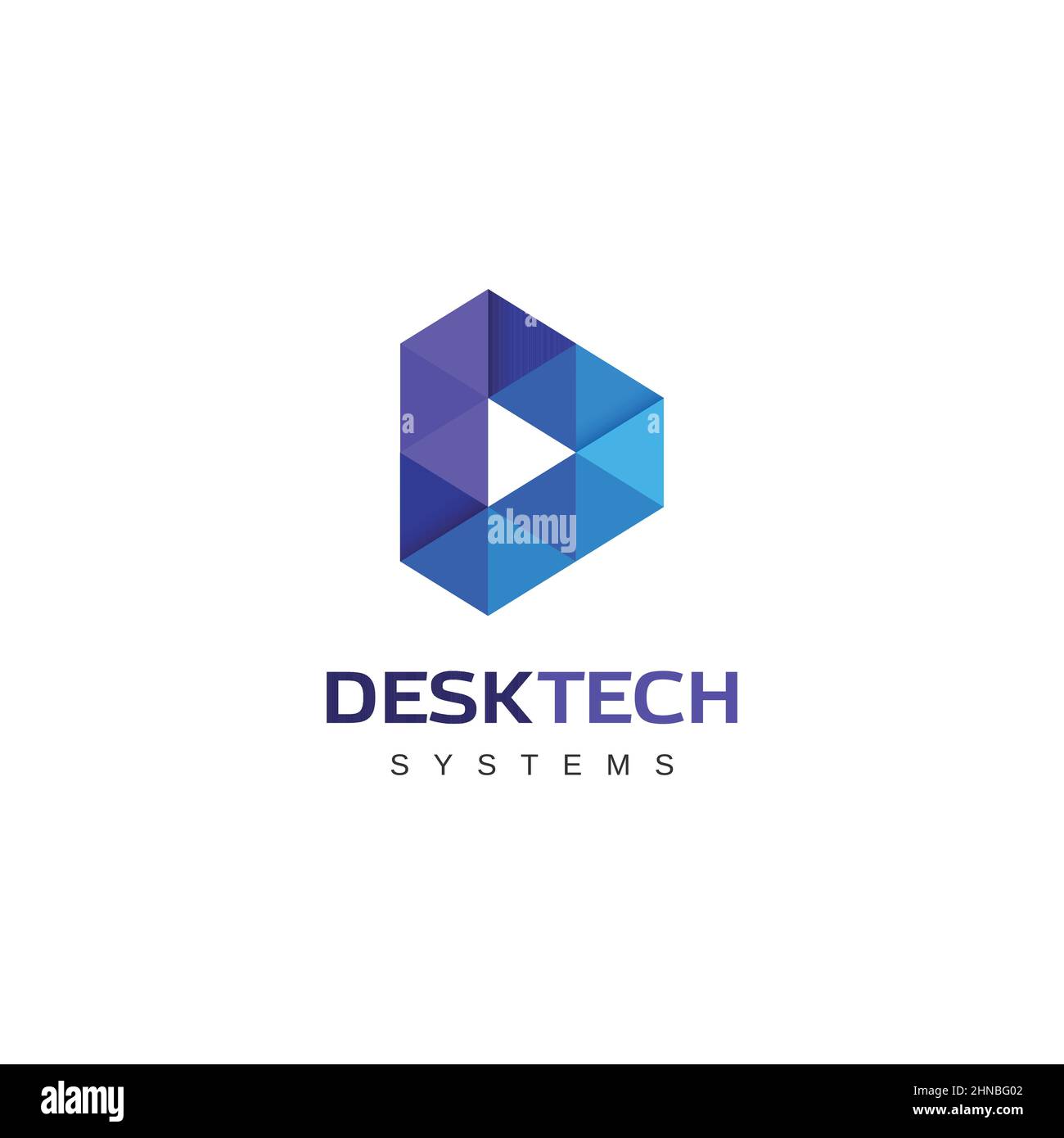 Blue geometry Stock Vector Images - Alamy