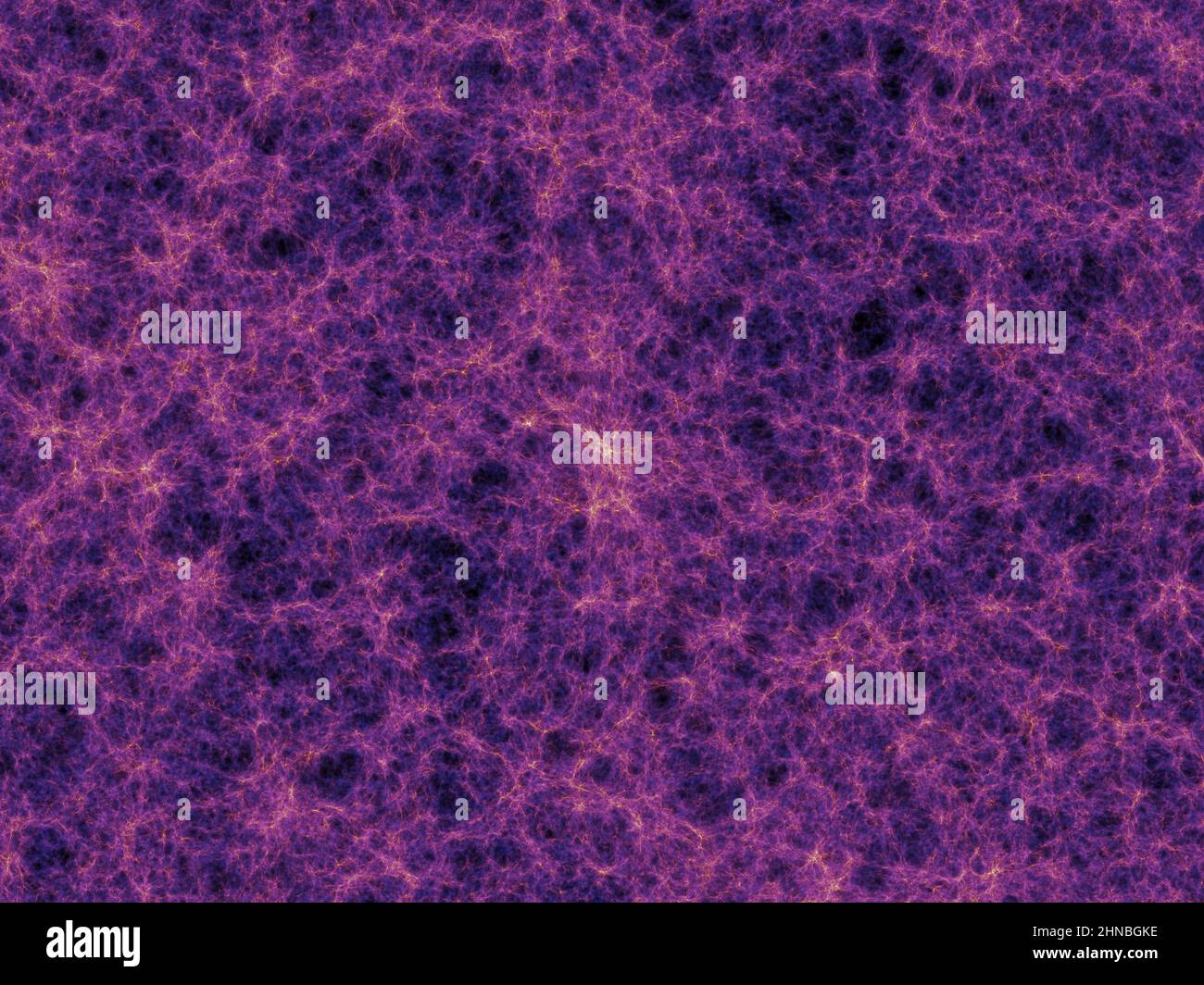 Dark matter distribution Stock Photo - Alamy